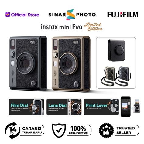 Jual Fujifilm Instax Mini Evo 90th Anniversary Special Kit Hybrid