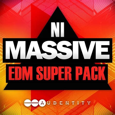 Ni Massive Edm Super Pack Audentity Records
