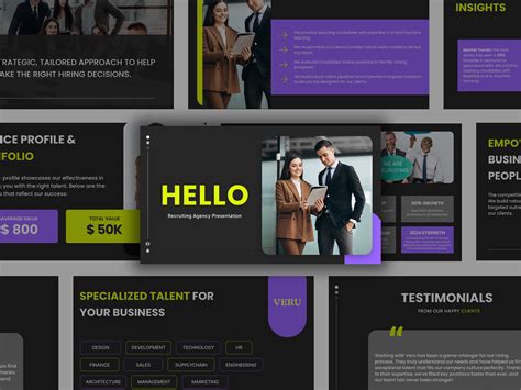 Figma Slides Presentation Design Behance