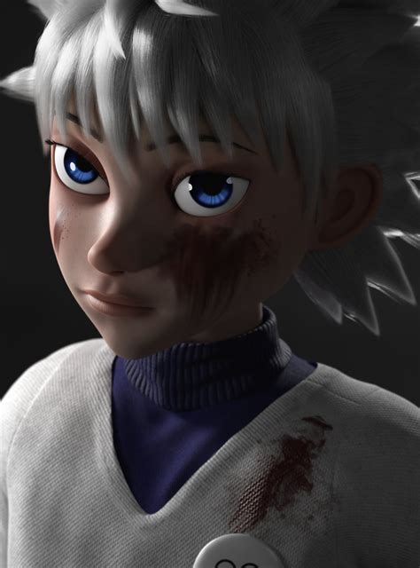 Killua From Hxh Final Version What Are Your Thoughts R 3dmodeling