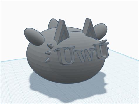 Uwu Cat By User2661612082 Makerworld Download Free 3d Models