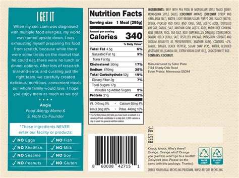 Cheezy Rotini Safer Plate