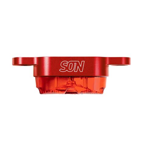 Son Nabendynamo Rear Light Rack Mount Red Blue Lug Global Online
