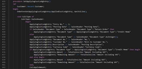 Event Request Page Apply Customer Entries SetApplyingCustLedgEntry Additional