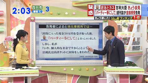 古川枝里子【オッパイくっきりイイ形がモロw】 女子アナ☆ガチ野郎