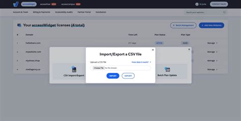 How Can I Add And Manage Accesswidget Subscriptions Using Api Or Csv