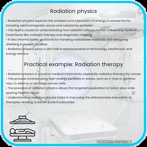 Radiation Physics Medical Applications Safety And Research