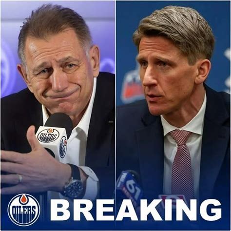Nhl Breaking Edmonton Oilers Sports Director Ken Holland Sent A Four Word Message
