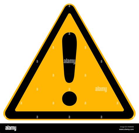 yellow triangle warning light with exclamation mark at ryan hannum blog