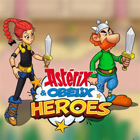 Artstation Character Art For Asterix And Obelix Heroes