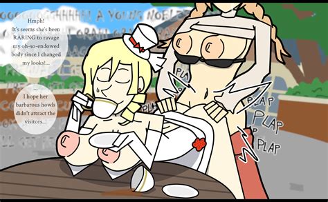 Rule 34 100 Percent Orange Juice Areolae Ass Grab Ass Grab While