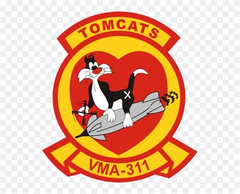 Usmc Vma 311 Tomcats Sticker Military Law Enforcement Vma 311