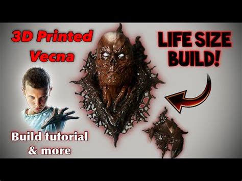 3d Printing A Life Size Vecna From Stranger Things How To Make A