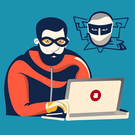 Identity Theft Vector Illustration Cartoon Premium Ai Generated Vector