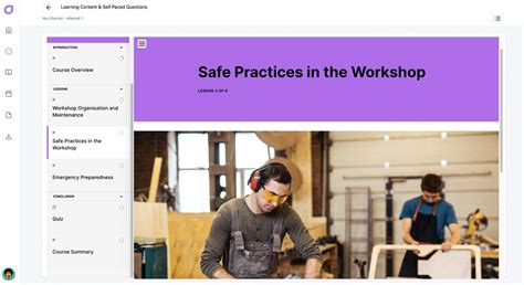General Workshop Safety Free Training Course