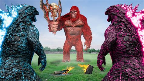 Jurassic World Rebirth 2025 Godzilla Vs Kong Trex Who Win