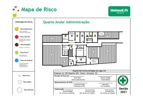 Cipa Mapa De Risco Quarto Andar Adm Pdf