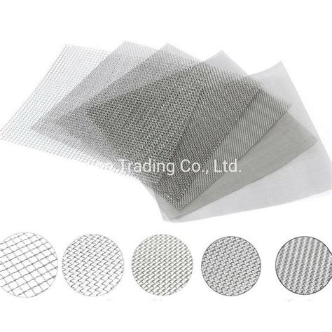Doiee 316 Stainless Steel Square Hole Wire Mesh Stainless Steel Wire