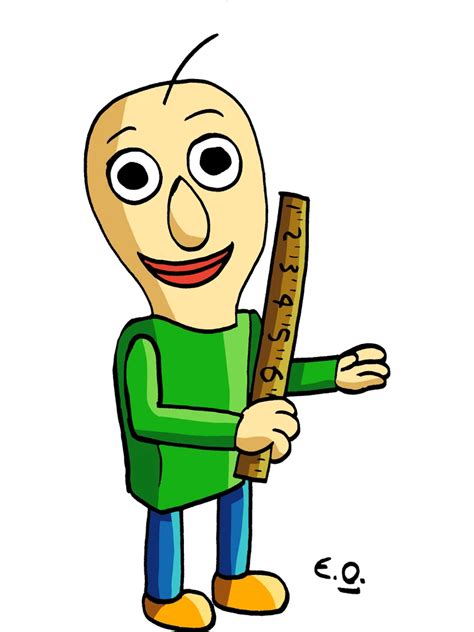 My Drawing Of Baldi Fandom