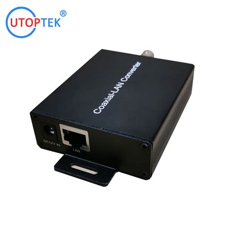 Ip Camera Rj45 Over Coaxial Transmitter Eoc Converter Slave And Master 2km Ip Over Coaxial