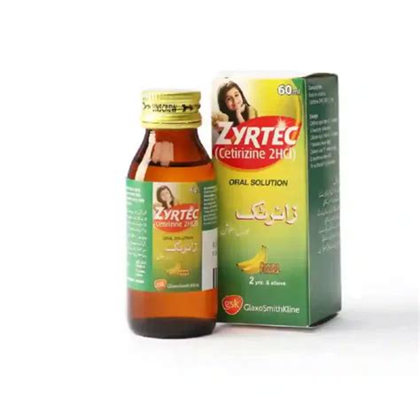 Zyrtec Syrup 60ml Smarthealerpk