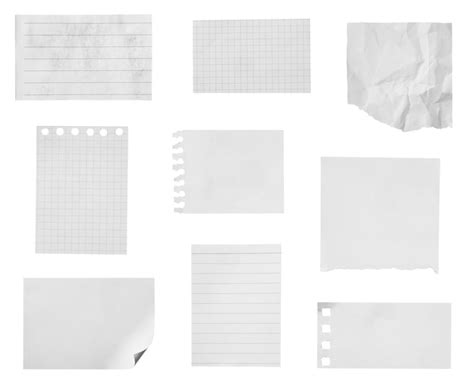 Premium Photo White Paper Ripped Message Torn