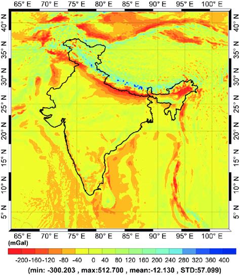 Merged Gravity Anomaly Data From Getech Egm2008 D O 900 And Scripps Download Scientific