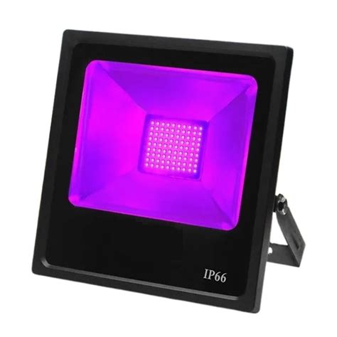 Uv Curing Light 50w 80w Led Purple Light Flood Light Waterproof