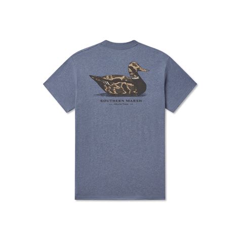Vintage Duck Decoy Tee Camo Southern Marsh Collection