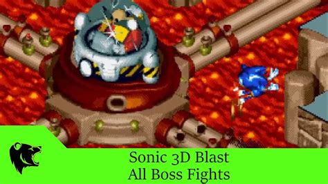 Sonic 3d Blast Boss Fight Compilation A Sick Sonic A Victorious