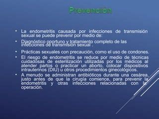 Presentacion Del Tema Endometritis Pptx