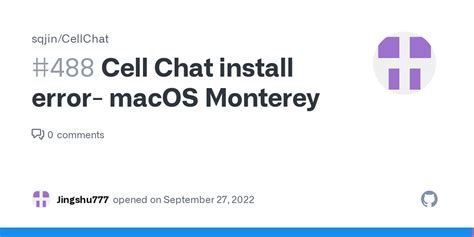 cell chat install error macos monterey · issue 488 · sqjin cellchat