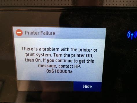 Printer Error Code 0x6100004a On Offiejet Pro 6978 Hp Support Community 7344571