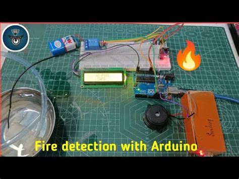 Fire Detection System Using Arduino Fire Detection Youtube