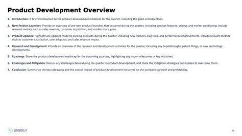 Board Reporting Package Umbrex