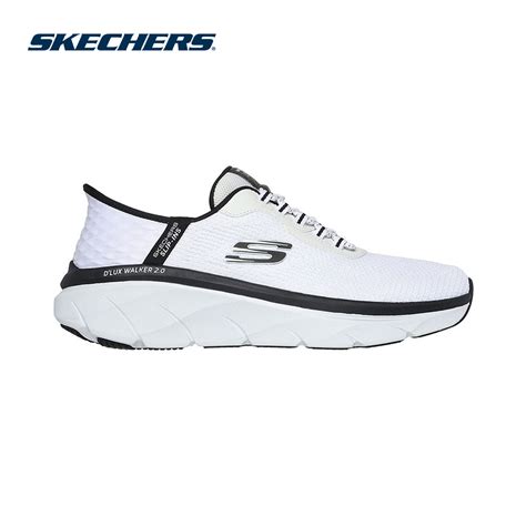 Skechers Men Slip Ins Sport Dlux Walker 20 Rezinate Casual Shoes