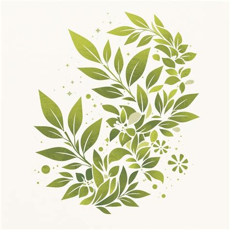 Japanese Hemp Leaf Patterns With Geometric Designs Premium Ai Generated Vector