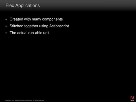 Ppt Flex Component 101 Powerpoint Presentation Free Download Id6887097