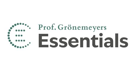 Prof Grönemeyers Essentials Cell Essentials