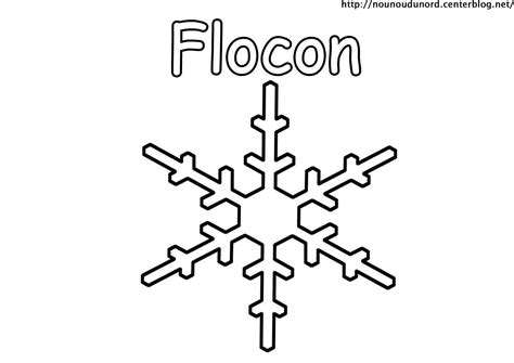 Dessin De Flocon Dessin