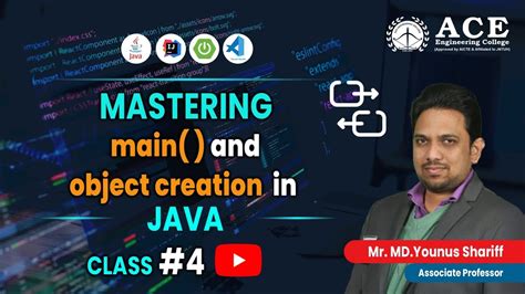 Class 4 Mastering Main And Object Creation In Java Complete