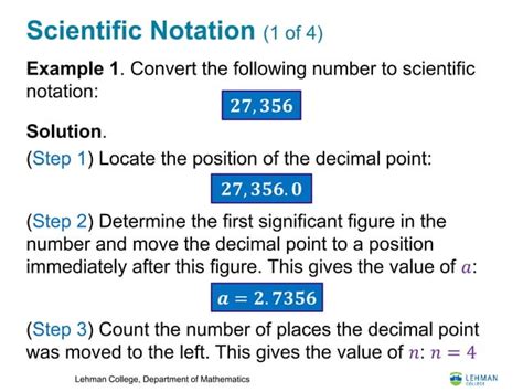 Lesson 4 Decimal To Scientific Notation Pptx