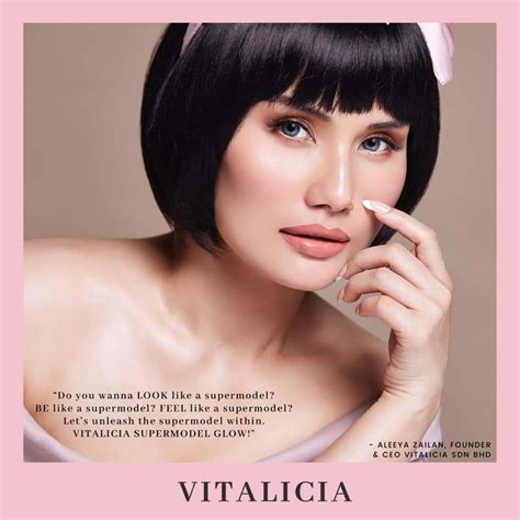 Aleeya Zailan Lancar Produk Ketiga Iaitu Vitalicia Supermodel Glow Untuk Anda Yang Ingin Kekal