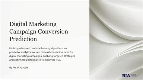 Predicting Success Enhancing Digital Marketing Campaigns Through