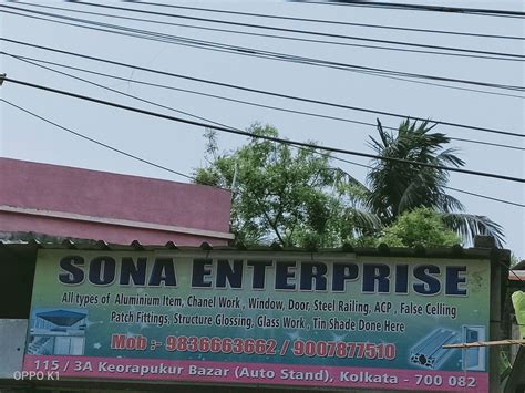 Sona Enterprise In Haridevpur Kolkata Best Aluminium Sliding Window