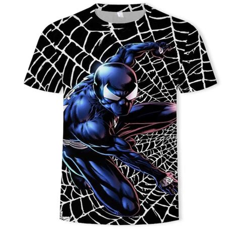 Spiderman 3d T Shirt Etsy