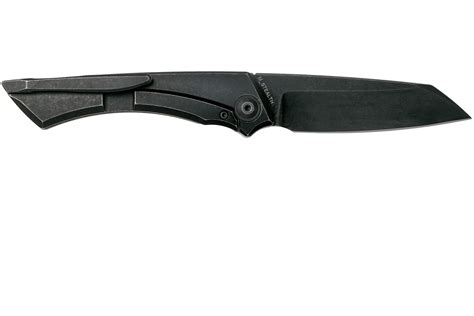 Kizer Mstealth Ki3564a1 Black Titanium Couteau De Poche Joel Scott