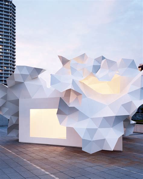 El Origami Inspira Propuestas Arquitectónicas Y Decorativas