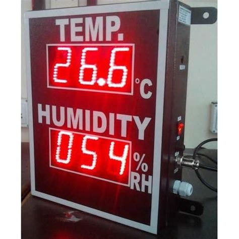 Temperature Humidity Display Manufacturer From Pune