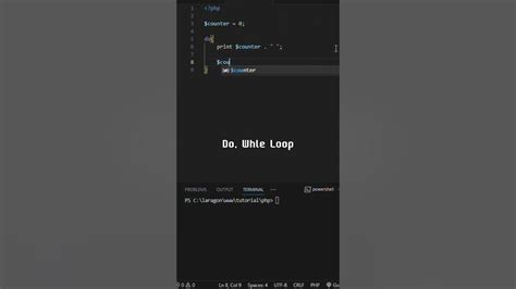 Php Looping And Iterations For Loop Foreach Loop Do While Loop And While Loop Youtube